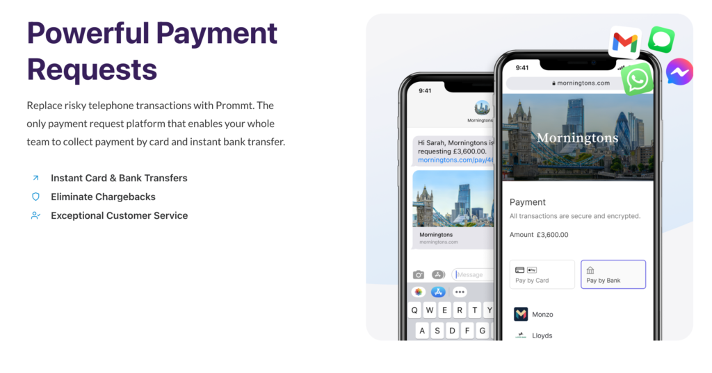 Prommt - The Payment Success Platform: Secure Payment Link Solution